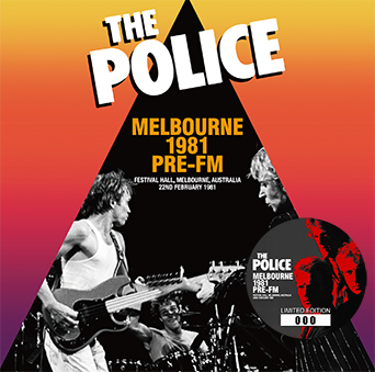 THE POLICE - MELBOURNE 1981: PRE-FM(2CD) - navy-blue
