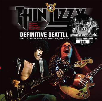 THIN LIZZY - DEFINITIVE SEATTLE 1977(1CD) - navy-blue