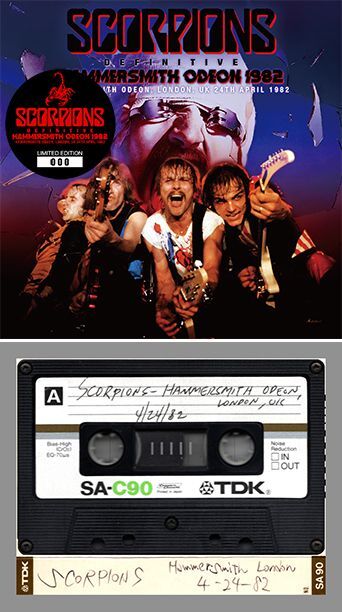 SCORPIONS - DEFINITIVE HAMMERSMITH ODEON 1982(2CD) - navy-blue